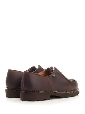 Paraboot Michael Nubuck Derby Shoes - Brown