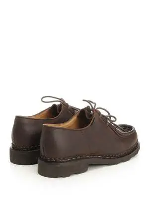 Paraboot Michael Lace-up Nubuck Shoes - Brown