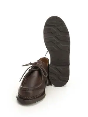 Paraboot Michael Lace-up Nubuck Shoes - Brown