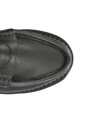 Paraboot Reims Moccasin Loafers - Black