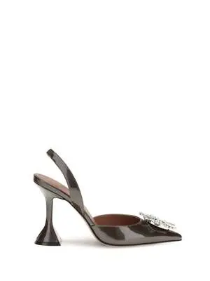 Amina Muaddi Begum Patent Leather Pumps