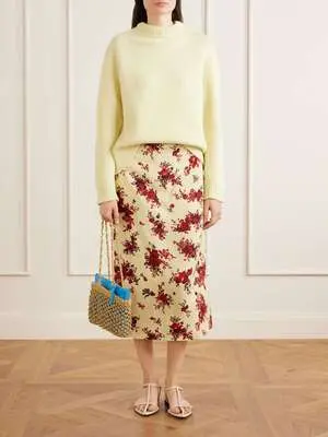 JIL SANDER Cashmere And Wool-blend Sweater