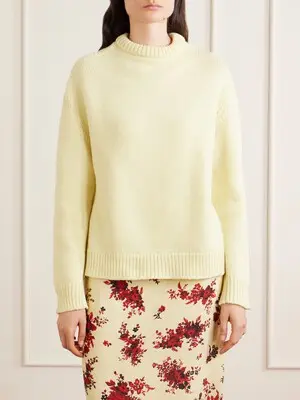 JIL SANDER Cashmere And Wool-blend Sweater