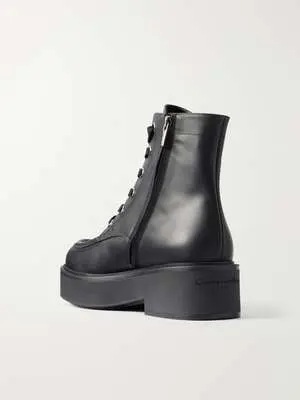 GIANVITO ROSSI 20 Leather Ankle Boots