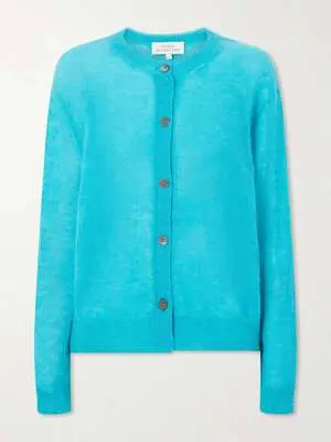 Studio Nicholson Callen Knitted Cardigan - Blue