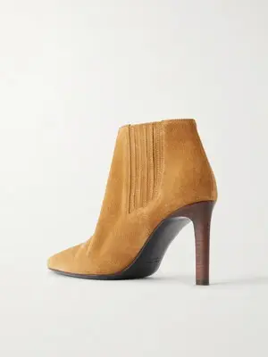 NILI LOTAN Lauretta Suede Ankle Boots
