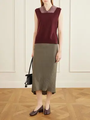 MAISON MARGIELA Tabi Leather Pumps - Brown