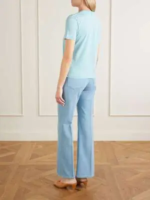 Chloé Printed Cotton-jersey T-shirt
