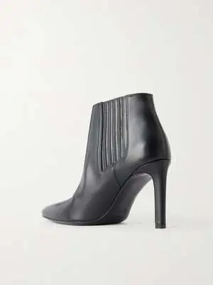 NILI LOTAN Lauretta Leather Ankle Boots