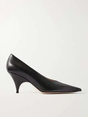 GIANVITO ROSSI Sofia 70 Leather Pumps - Black