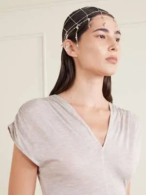 Rabanne Chainmail Beads-embellished Headpiece