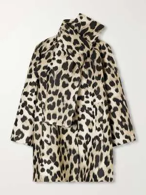 Givenchy Leopard-print Jacquard Smart Jacket - Leopard Print