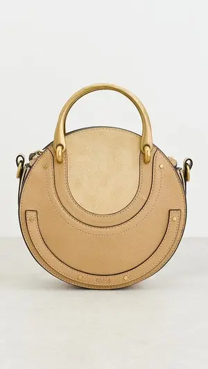 Shopbop Chloe Calf Leather Shoulder Bag - Neutral