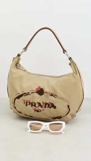 Shopbop Prada Tessuto Stencil Hobo Shoulder Bag