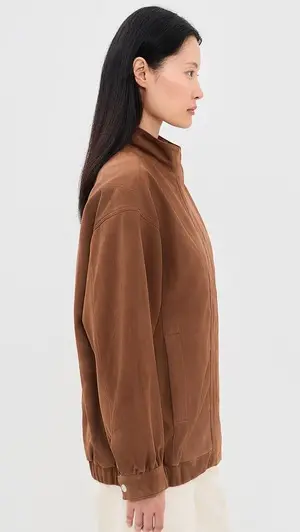 THE GARMENT Geneve Suede Bomber Jacket