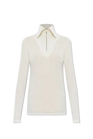 JIL SANDER Top With A Stand-up Collar