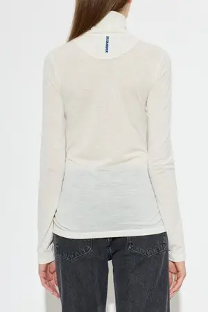 JIL SANDER Top With A Stand-up Collar