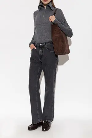 JIL SANDER Leather Loafers