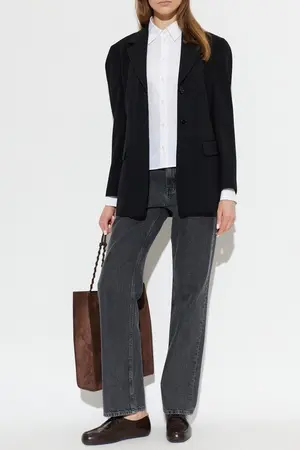JIL SANDER Wool Blazer With Notch Lapels