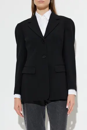 JIL SANDER Wool Blazer With Notch Lapels