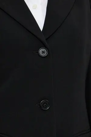 JIL SANDER Wool Blazer With Notch Lapels