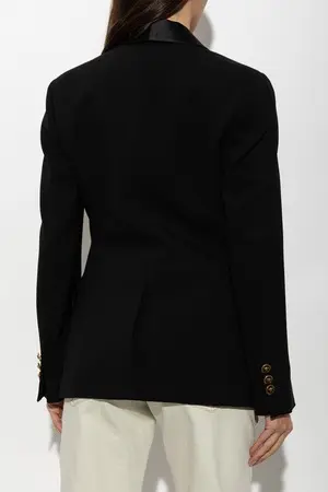 Versace Cropped Wool Blazer