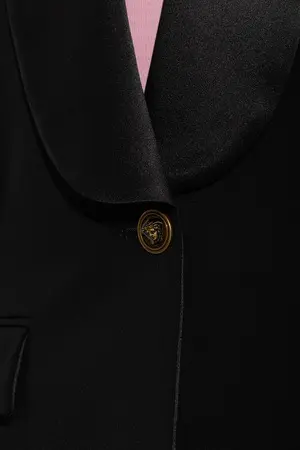 Versace Cropped Wool Blazer