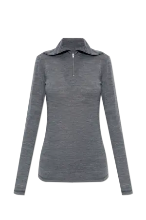 JIL SANDER Top With A Stand-up Collar