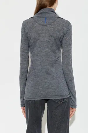 JIL SANDER Top With A Stand-up Collar