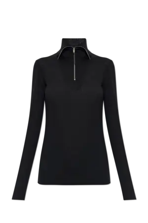 JIL SANDER Top With A Stand-up Collar