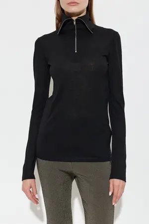 JIL SANDER Top With A Stand-up Collar