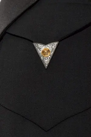Versace Short Jacket With Appliqués