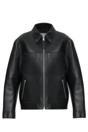 SAMSOE SAMSOE Sastevie’ Leather Jacket - Black
