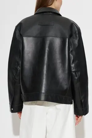 SAMSOE SAMSOE Sastevie’ Leather Jacket