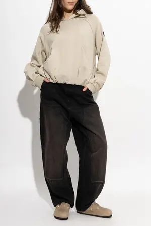 Moose Knuckles Oversized Cotton Blend Hoodie
