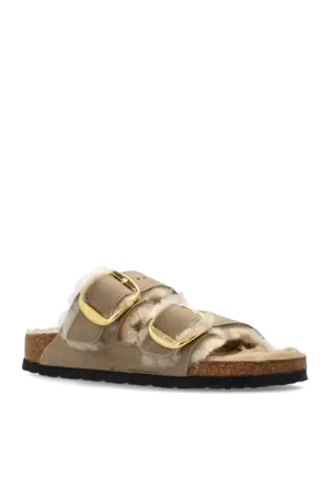 BIRKENSTOCK Arizona Big Buckle Shearling’ Slides