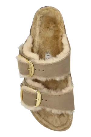 BIRKENSTOCK Arizona Big Buckle Shearling’ Slides