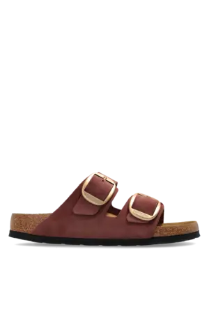 BIRKENSTOCK Arizona Big Buckle’ Slides - Pink