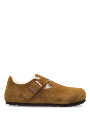 BIRKENSTOCK London Shearling" Shoes - Brown