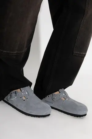 BIRKENSTOCK Boston Rivet Border’ Slides