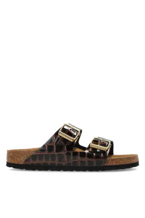 BIRKENSTOCK Arizona’ Slides - Brown