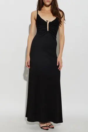 Christopher Esber Droplet Crystal Clasp Cami’ Dress
