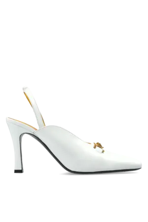 Versace Marisa" High-heeled Shoes - White