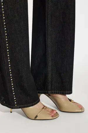 Versace Heeled Mules "nyx