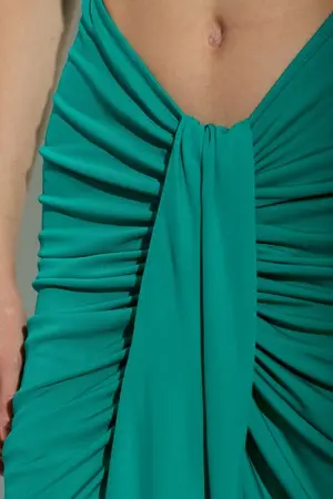 Christopher Esber Vivenda Drape Front" Dress