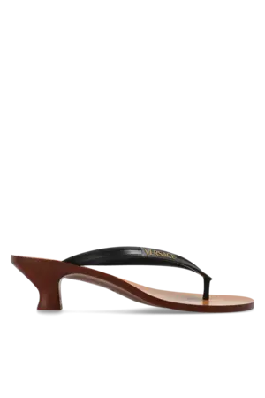 Versace Heeled Mules "sophie - Black