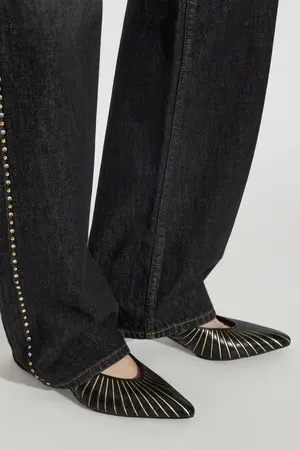 Versace Heeled Mules