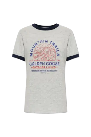 GOLDEN GOOSE T-shirt With Print