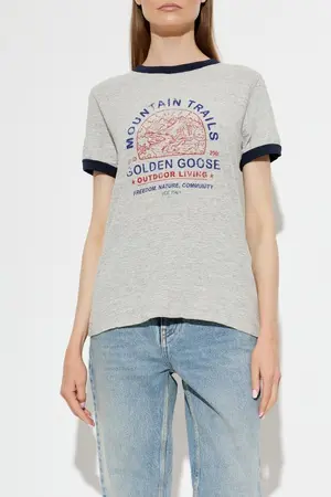 GOLDEN GOOSE T-shirt With Print