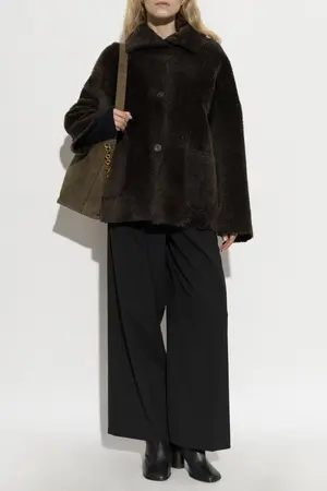 ARMA Reversible Shearling Coat - Brown